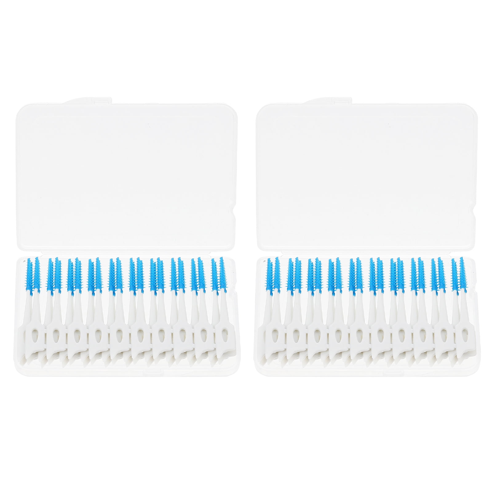 160 Pcs Gum Interdental Brush Flossers Toothpicks Denture Cleaning Hard ...