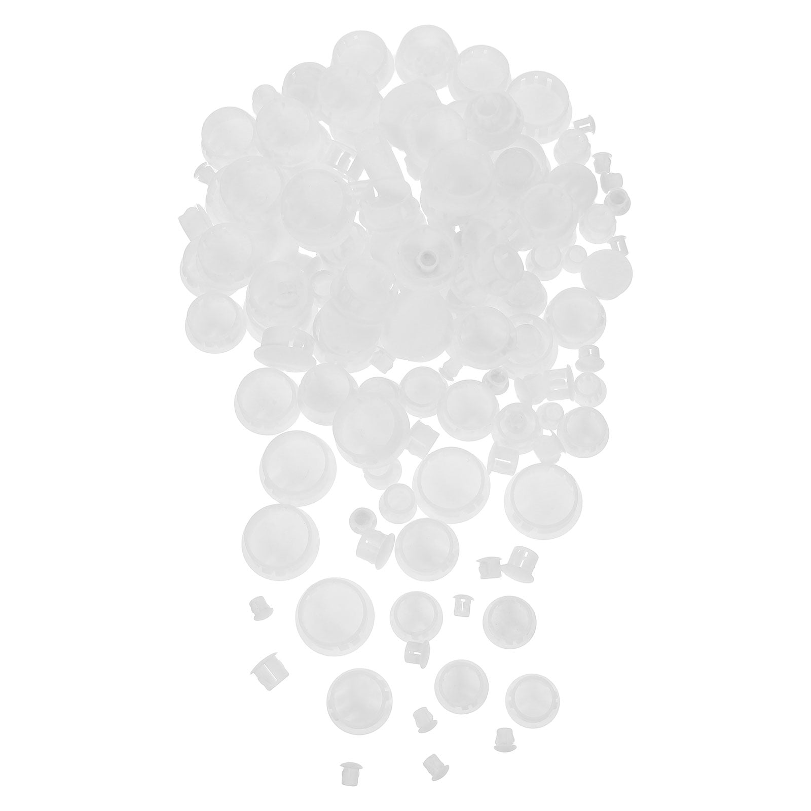 160 Pcs Plastic Hole Plugs for Cabinets robust Hole Plugs for Furniture ...