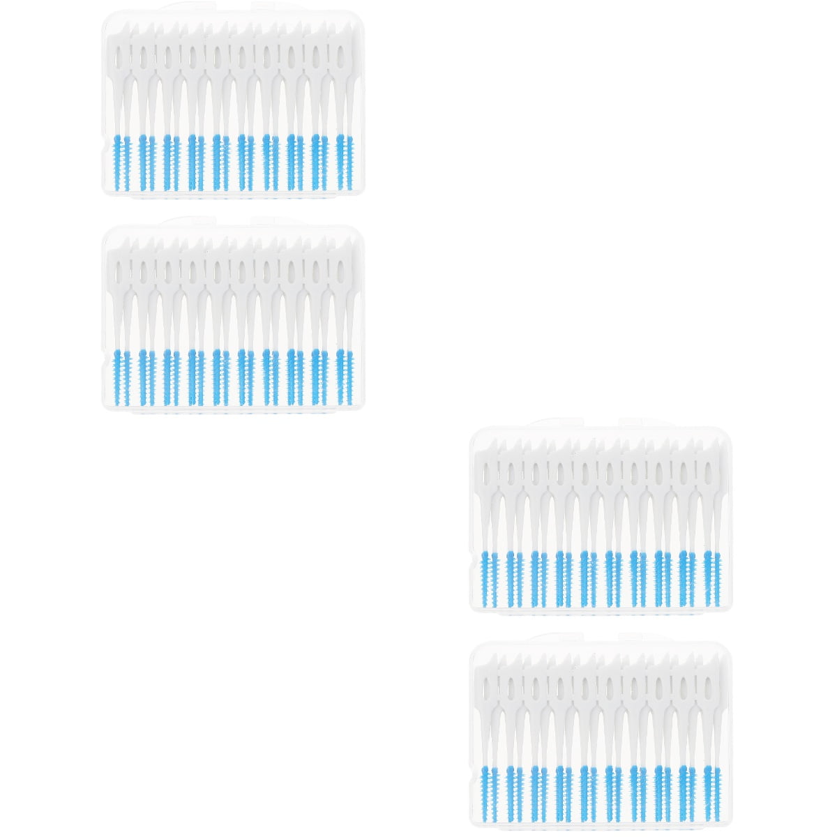 160 Pcs Tpe Toothpicks for Teeth Dental Swabs Gum Interdental Brush ...