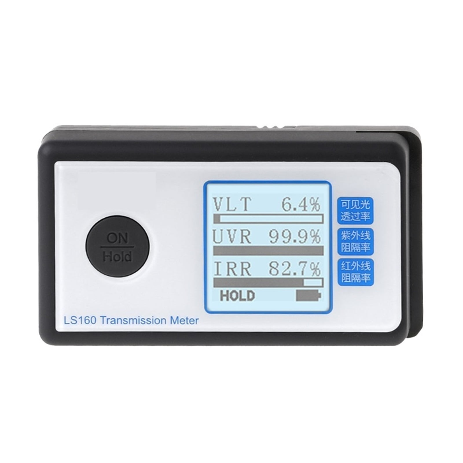 160 Portable Solar Film Transmission Meter, Window Tint VLT UV ...