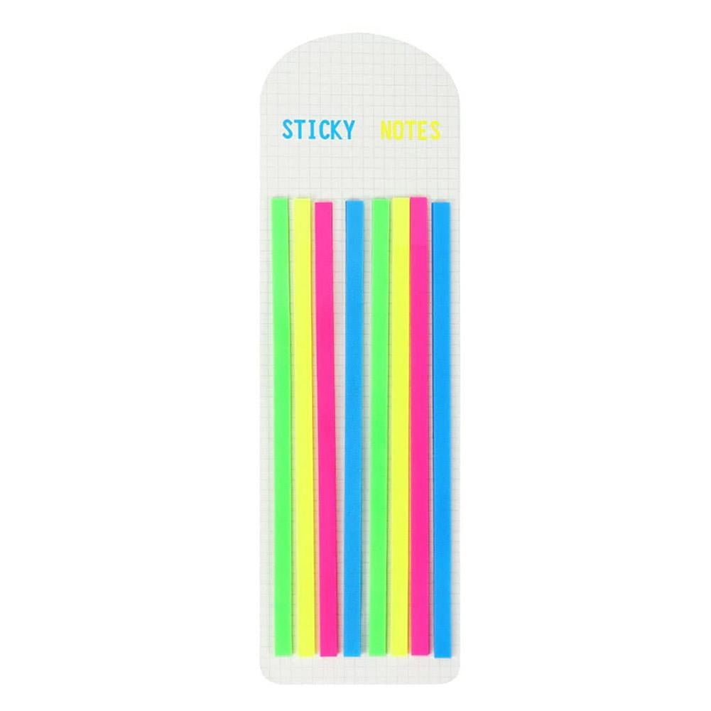 160 Sheets Color Stickers Transparent Fluorescent School Note Student ...