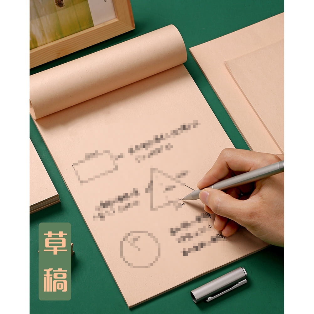 160 Sheets Simple Eye Paper Blank Inner Draft Book Sketch Drawing ...