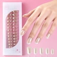 160 count Tip Press Nails Short Press Ons - Walmart.com