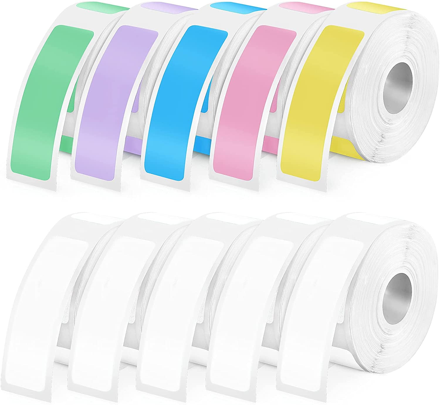 1600 Pcs Label Tapes Compatible with D30 Label Printer Maker Laminated ...