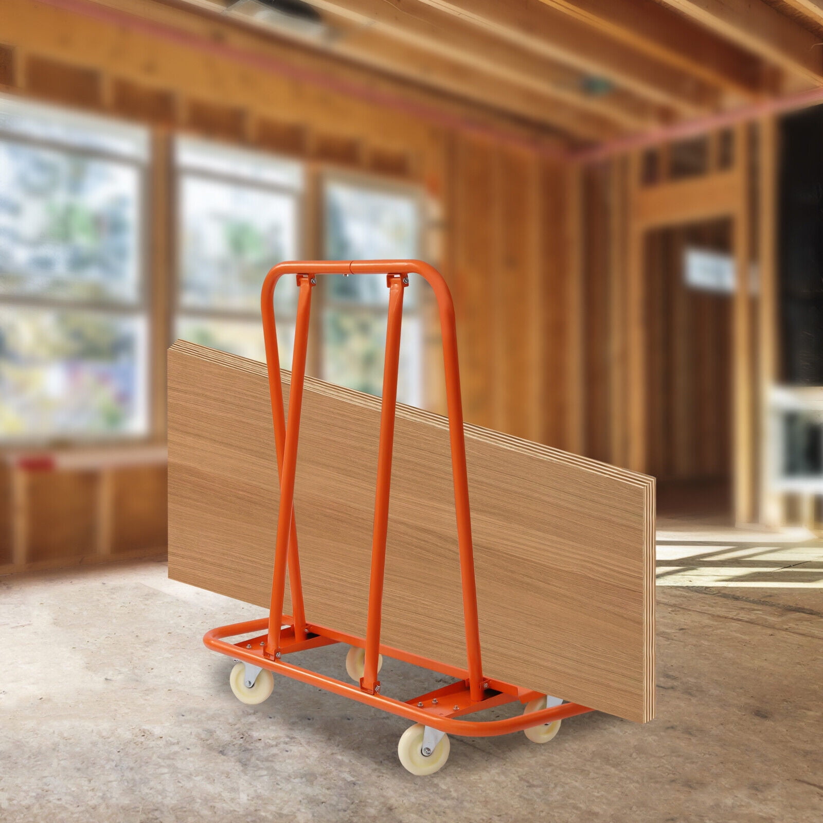 1600LBS Drywall Cart Dolly Pro Heavy Duty Handling Sheetrock Sheet ...