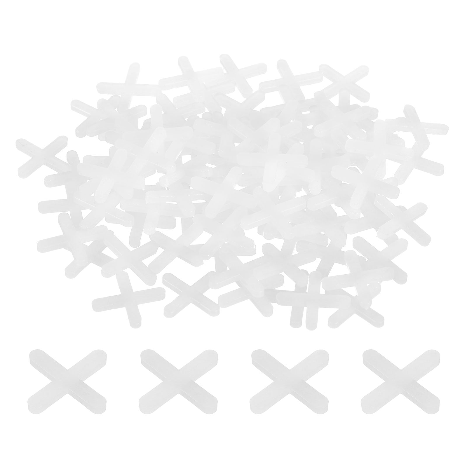 1600Pack Tile Spacers, 3mm 1/8" Cross Shape Wall Floor Tile Spacer ...