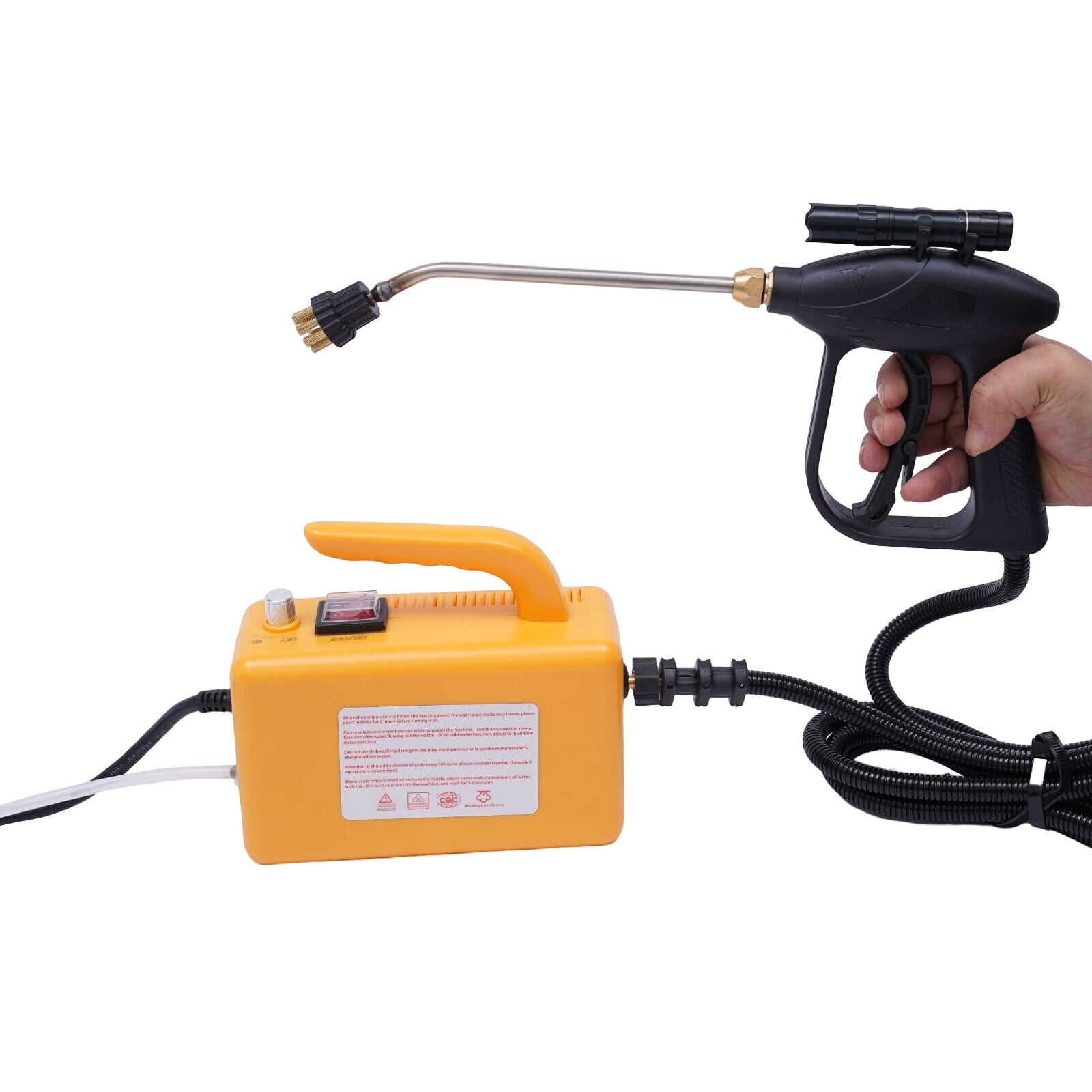 1600W Commercial High Temp Steam Cleaner High Pressure Cleaning Machine ...