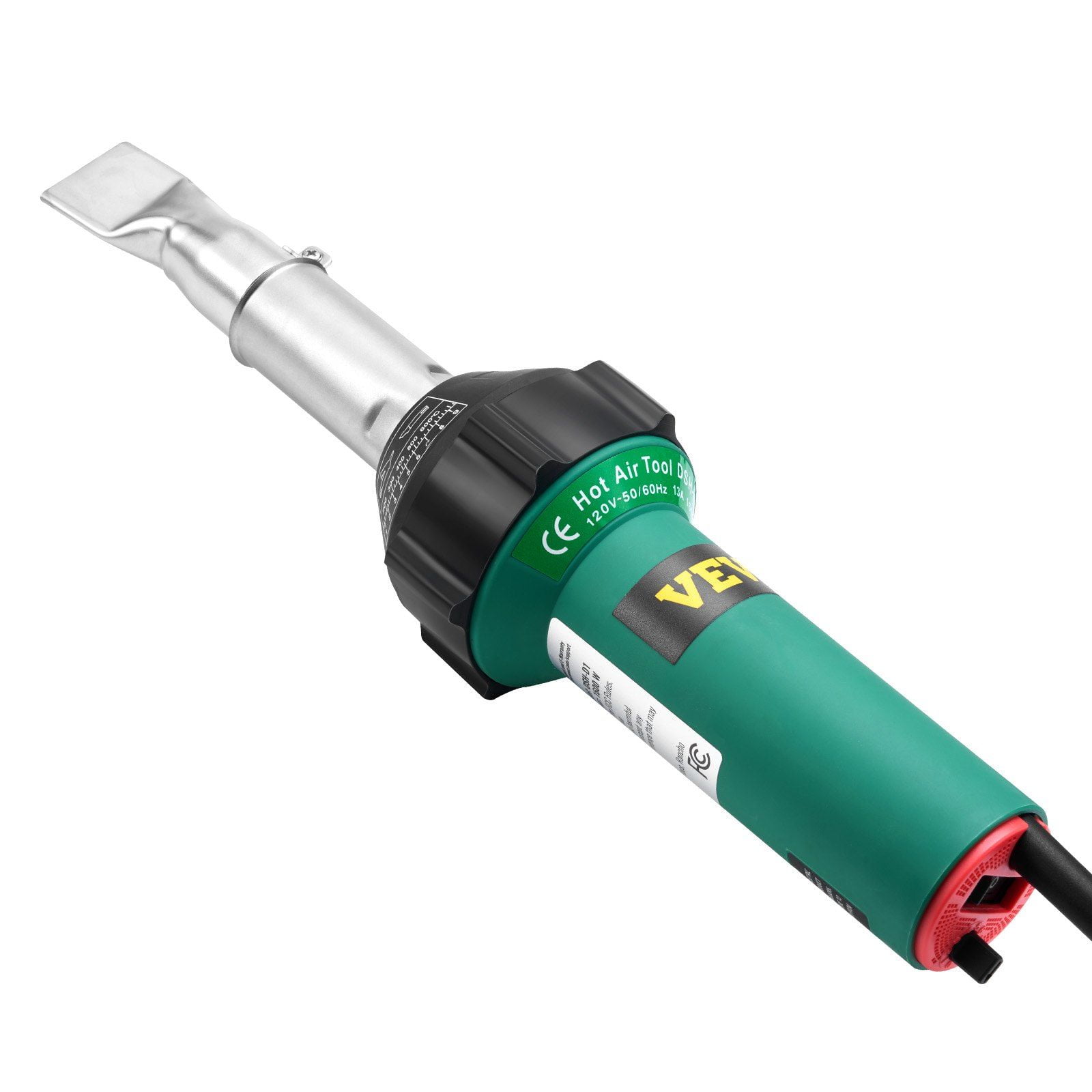 1600W Hot Air Plastic Welding Kit - PVC/TPO/Vinyl Heat Gun Torch with ...