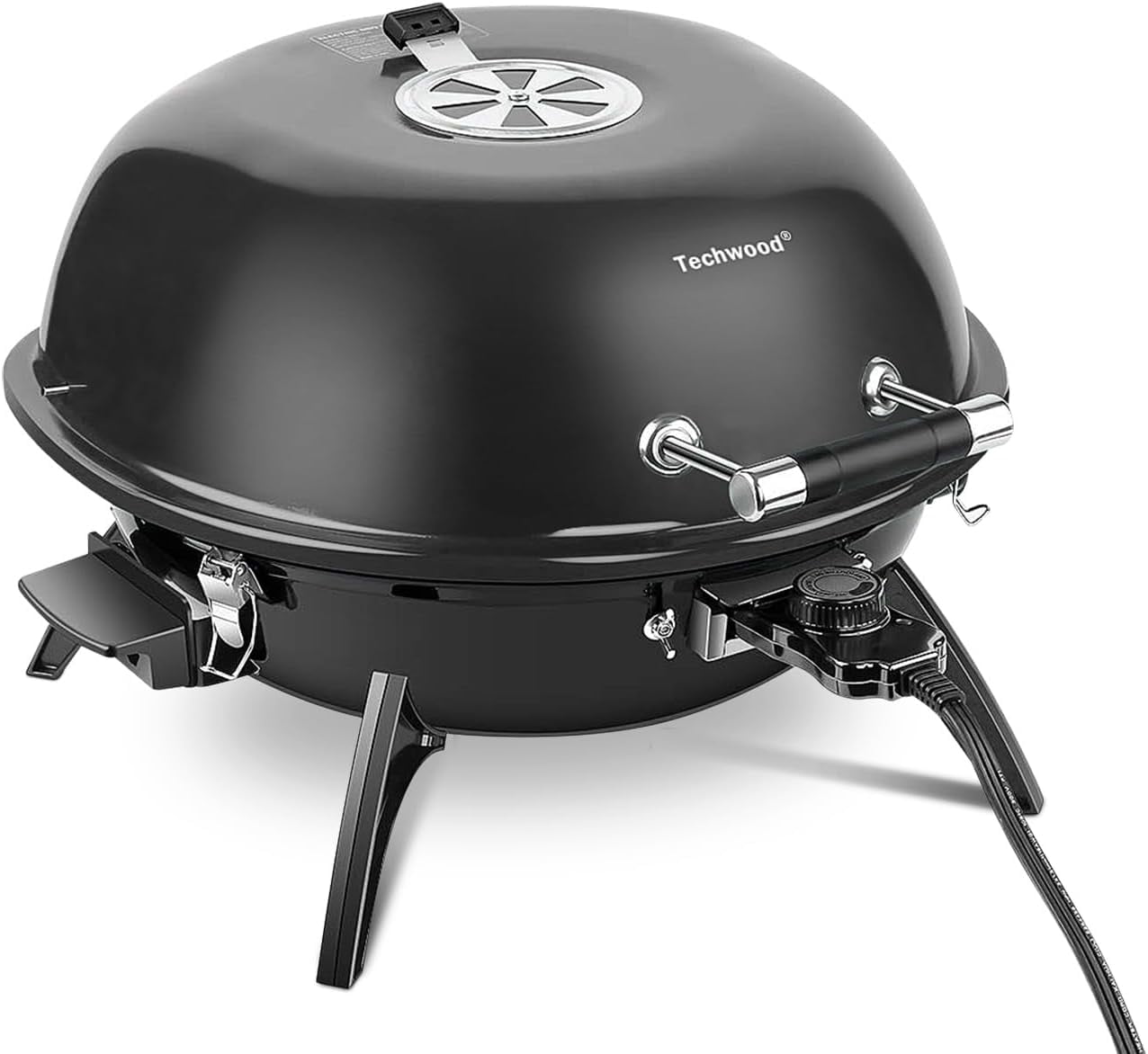 1600W Indoor Outdoor Electric Grill, Electric BBQ Grill, Portable ...
