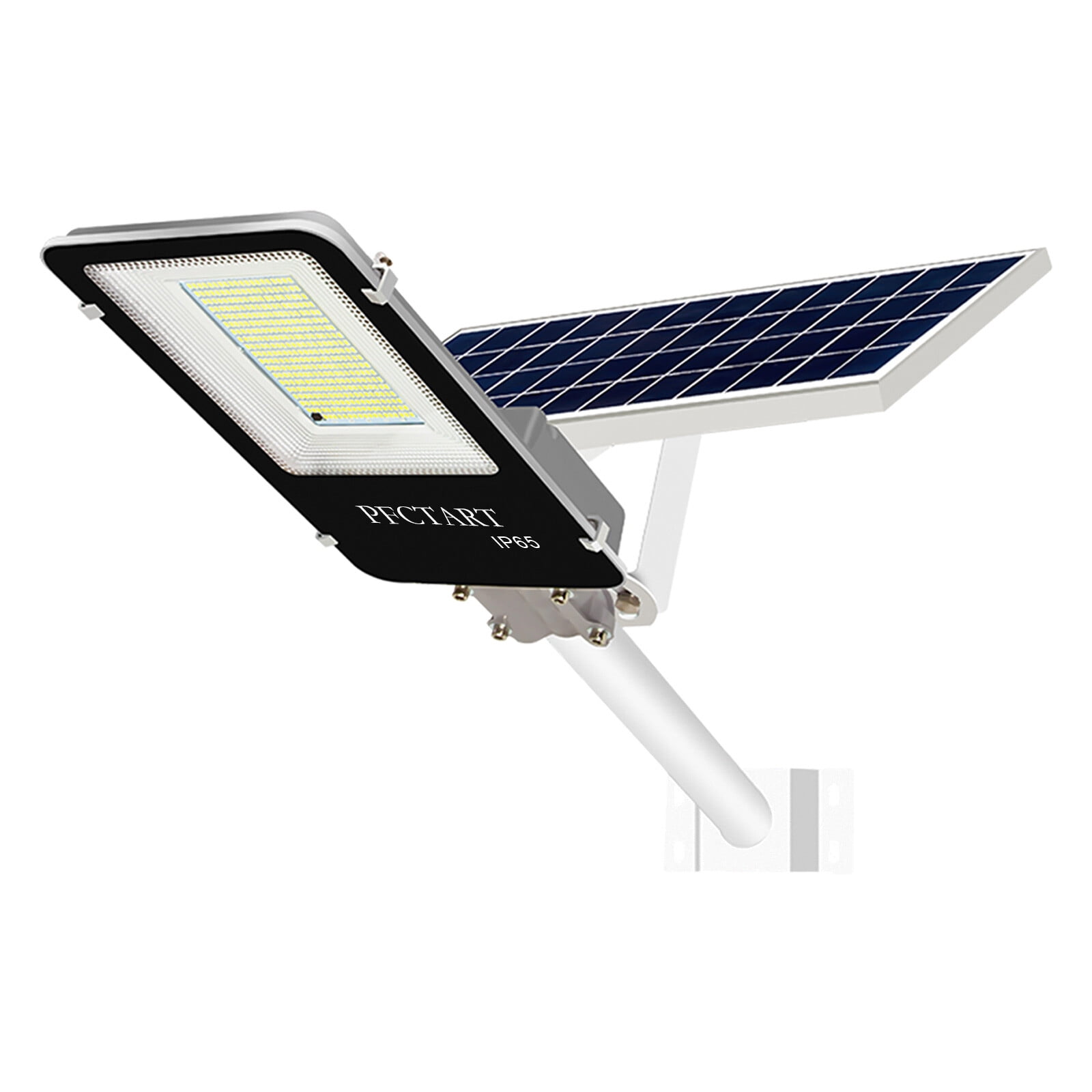 1600W LED Solar Street Lights Outdoor Garden Ultra Bright Dusk to Dawn ...