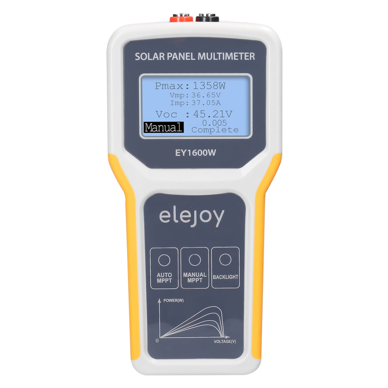 1600W Photovoltaic Panel Multimeter Solar Panel MPPT Tester Open ...