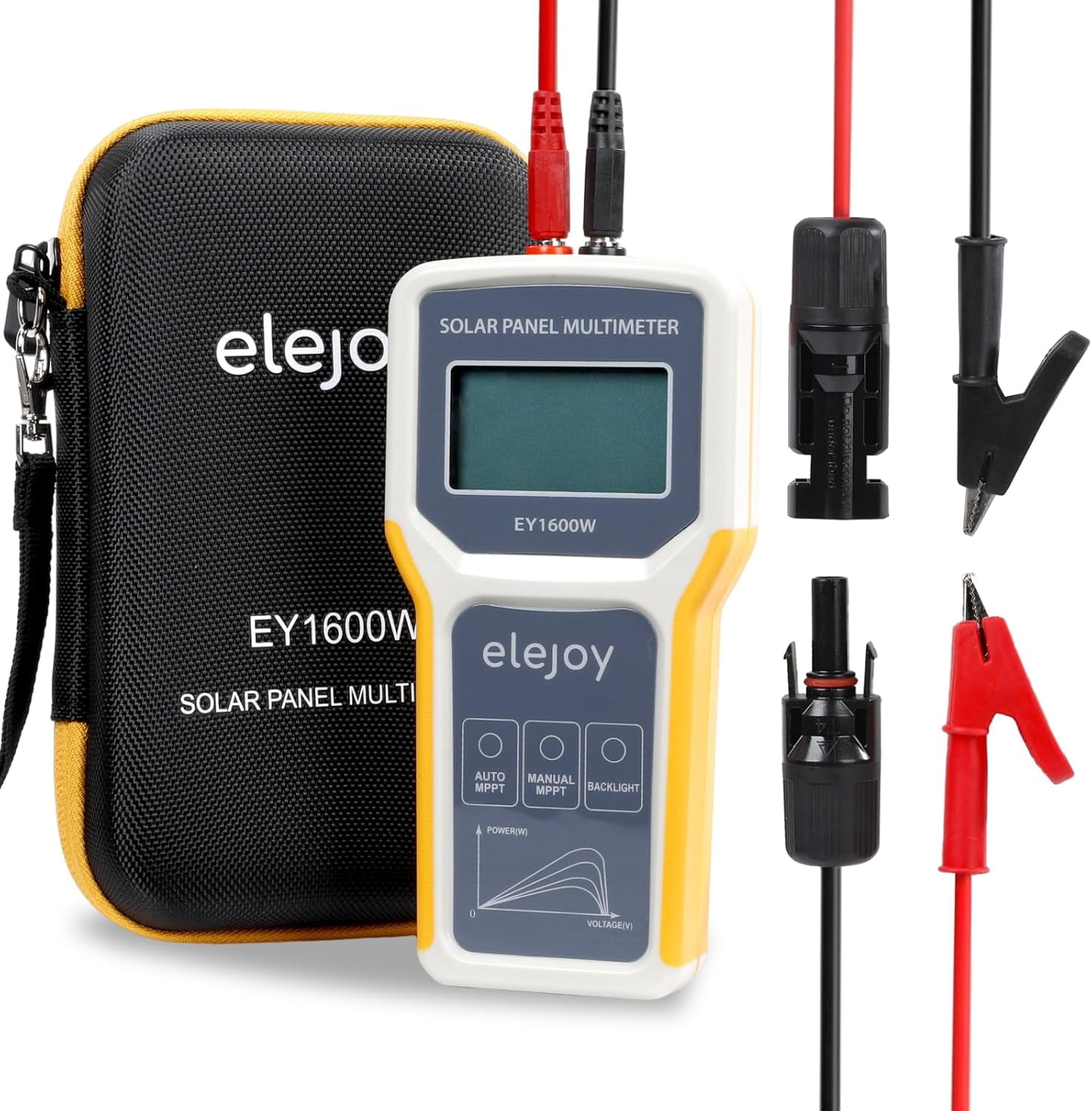 1600w solar panel tester mppt photovoltaic multimeter & watt meter ...