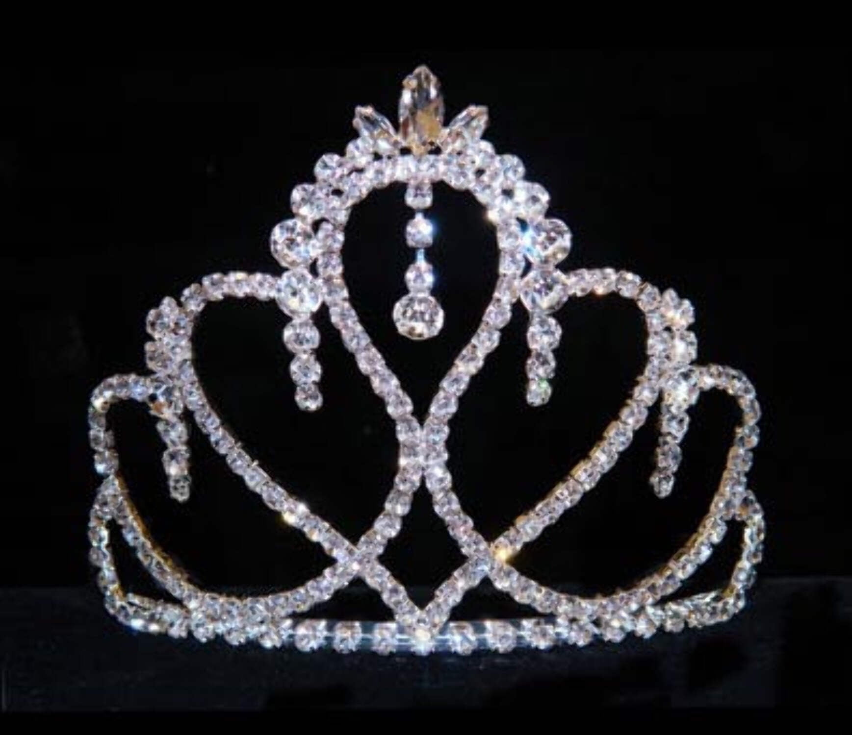 #16041 - Braids Tiara with Combs - Walmart.com