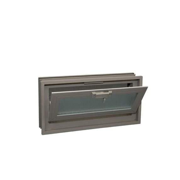 1608 Hopper Vent Window for Glass Blocks, Sheds, Cabins, Tiny Homes ...