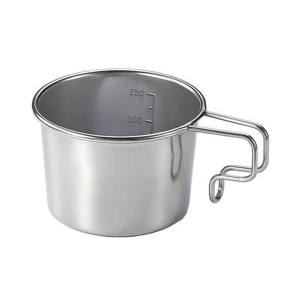 160ML Stainless Steel Coffee Mugs Metal Coffee Cup Mugs Shatterproof ...