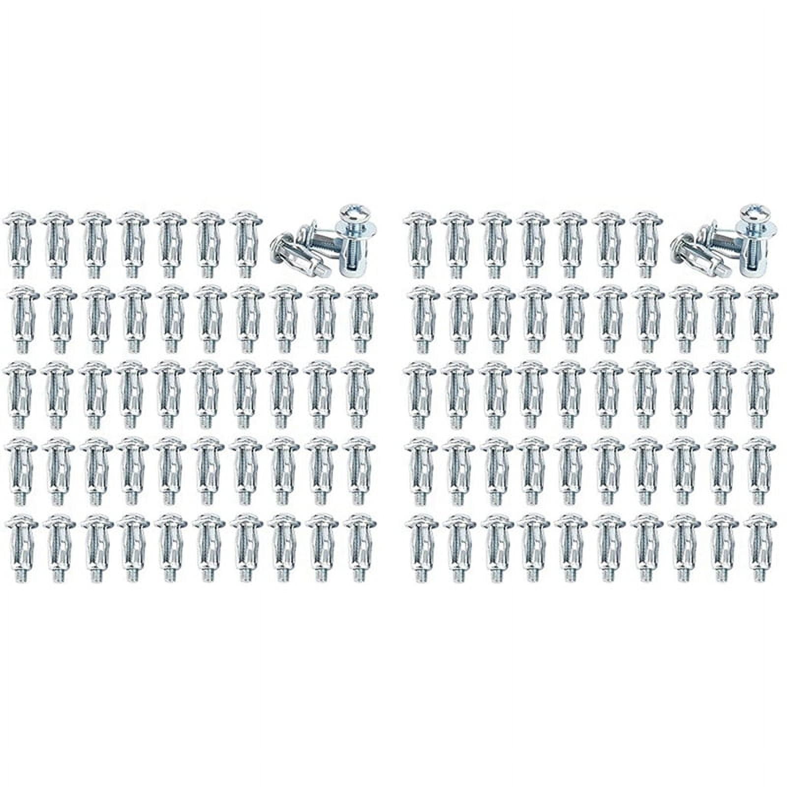 160PCS Expansion Screw Petal Nut,Petal Shape Nut,Jack Nuts Petal Nuts ...