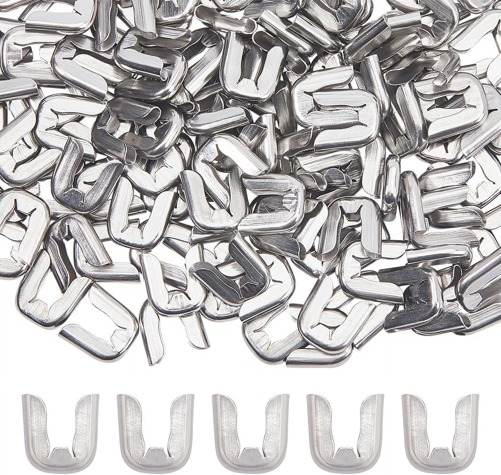 160Pcs 11.5mm Spiral Bone Tips Stainless Steel Spiral Boning Caps ...