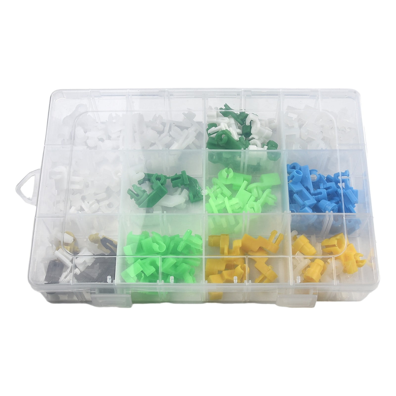 160Pcs Mixed Door Lock Rod Clip Side Fasteners Car Wire Clips With Box ...