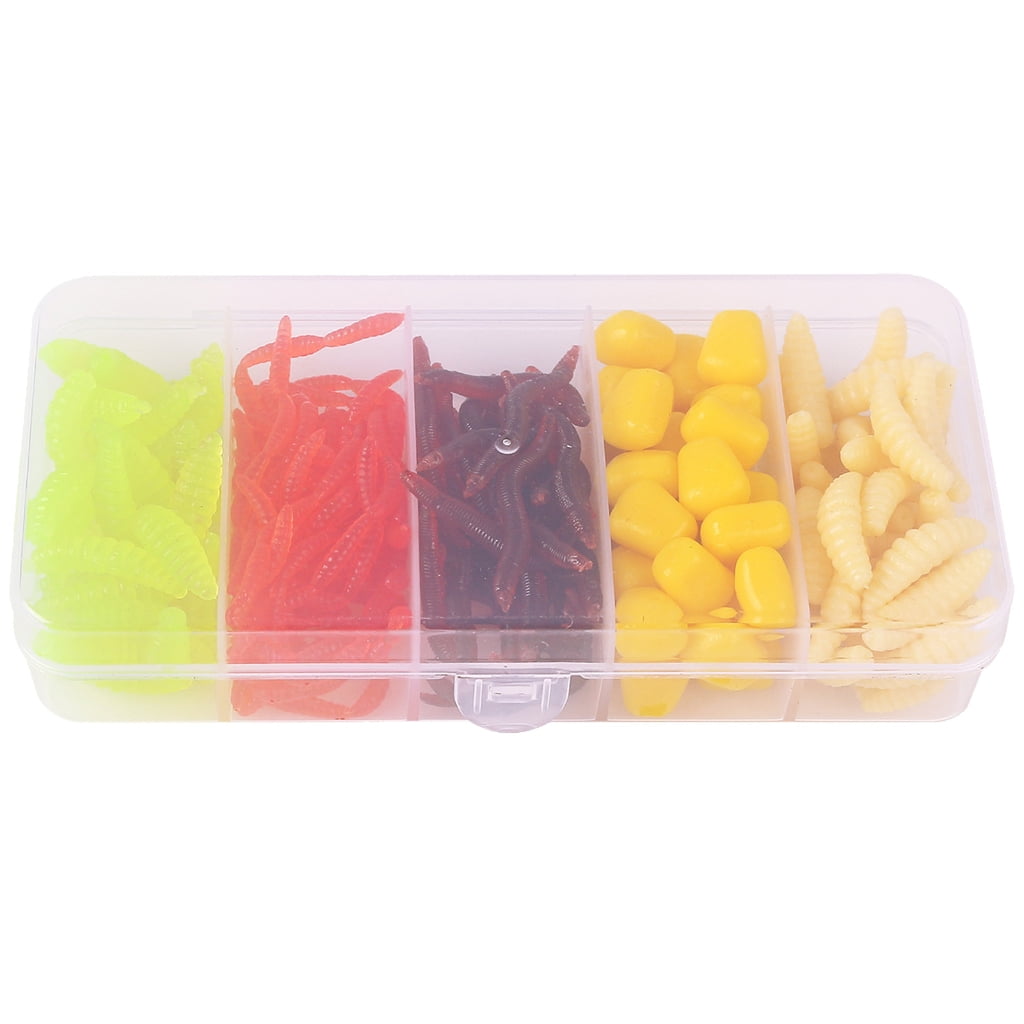 160Pcs Soft Silicone Lures Wacky Rigs Soft Wacky Rigs Baits Wacky ...