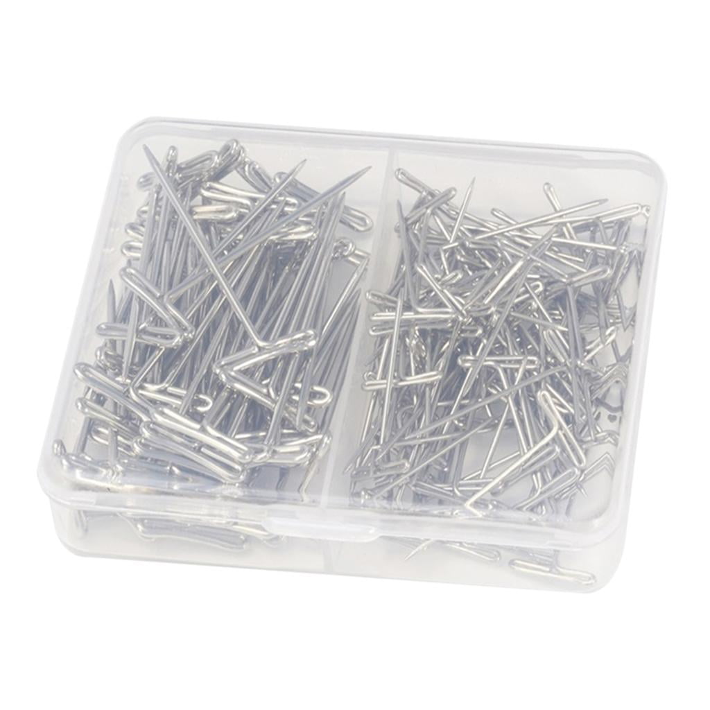 160Pcs Stainless Steel T-Pins T-Pins Set for Blocking Knitting ...