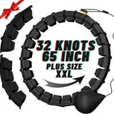 160cm Hula Circle With 32pcs Detachable Link, Smart Noiseless ， 2 in 1 ...