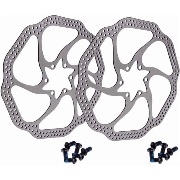 160mm Disc Brake Rotor with 6 Bolts Stainless Steel Bicycle Rotors Fit ...