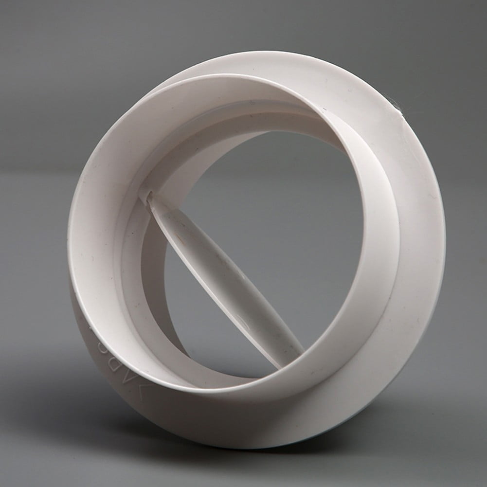 160mm Round Ventilation Duct Check Valve,PVC Pipe Compatible One-Way ...