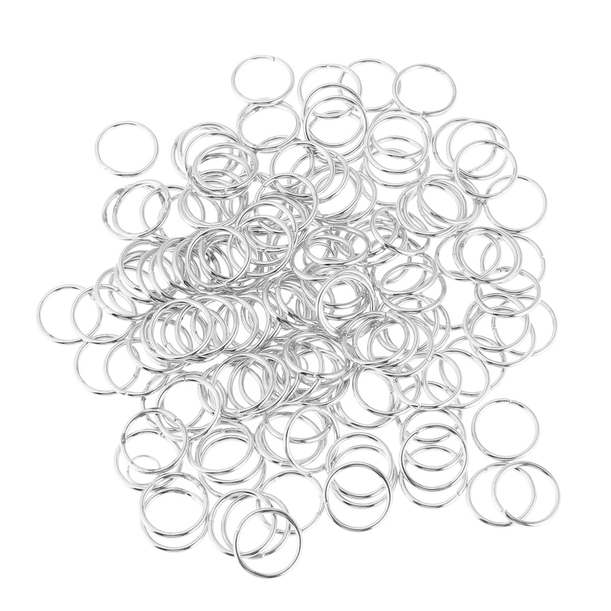 160pcs Metal Multipurpose Open Small Circular Ring Metal Rings Round ...
