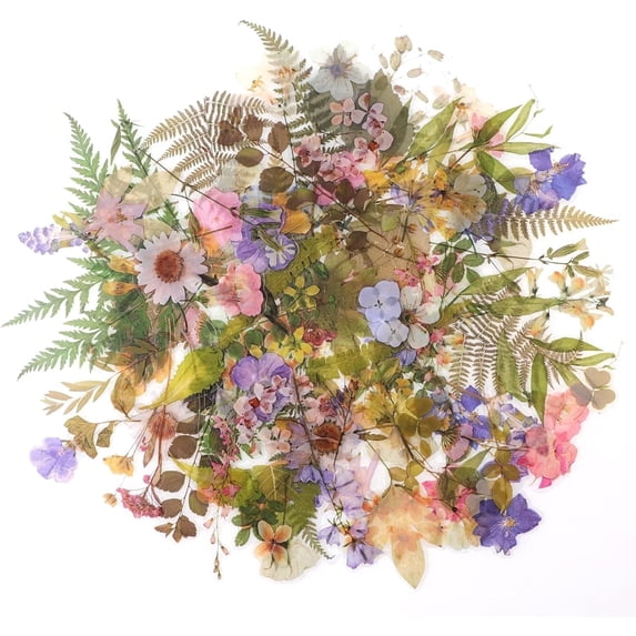 160pcs Pre-Cut Scrapbooks Natural Stickers, Floral and Plant Sticker ...