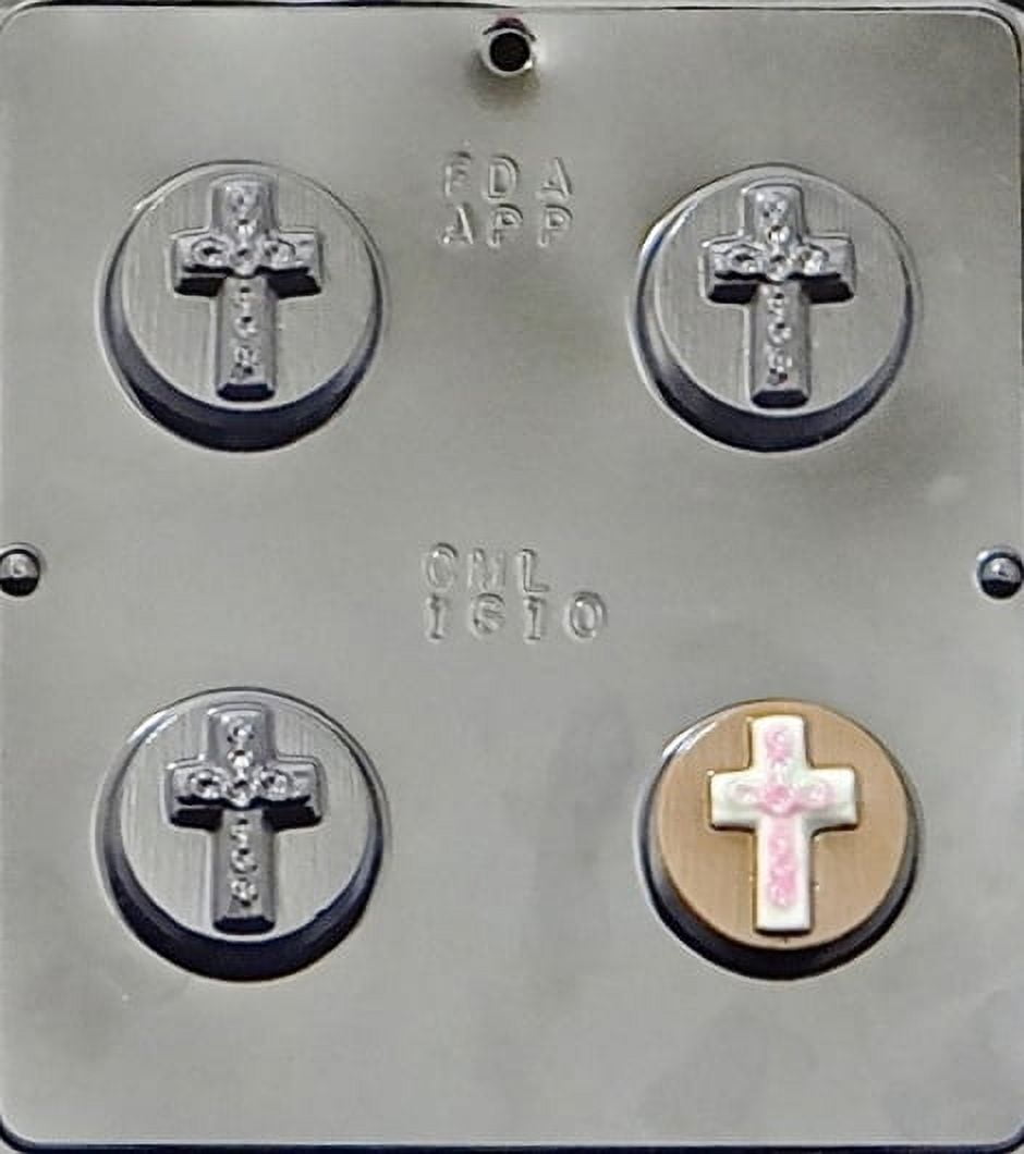 1610 Cross Decorative Oreo Cookie Chocolate Candy Mold - Walmart.com