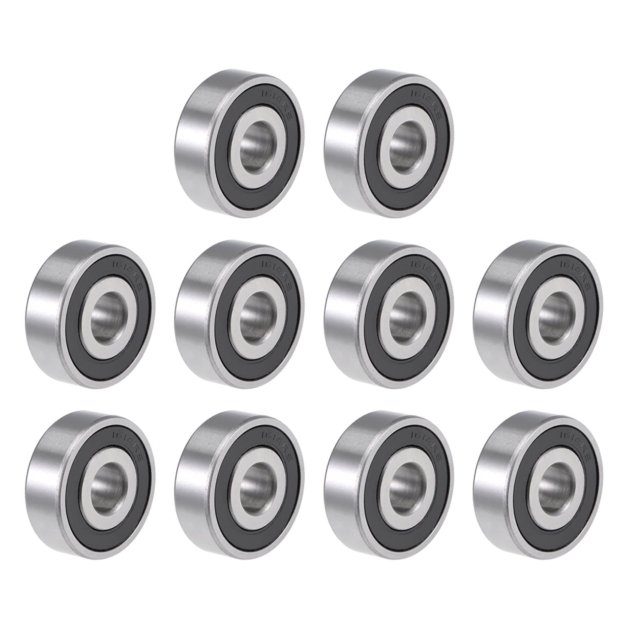 1614-2RS Deep Groove Ball Bearing, 3/8"x1-1/8"x3/8" Sealed Z2 Lever ...