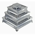 16165 Wedding And Party Aluminum Cake Stand Set of 4 - Walmart.com