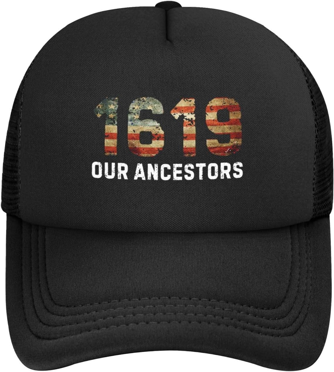 1619 Our Ancestors Project Mesh Hat Men Women Baseball Cap Trucker Hat ...