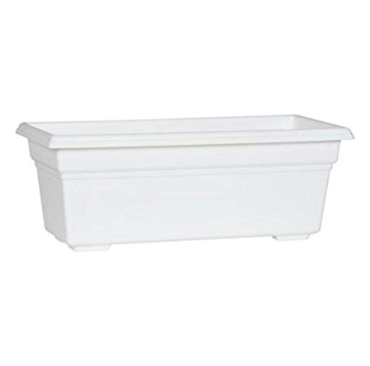 16192 Countryside Planter, 18-Inch, White - Walmart.com