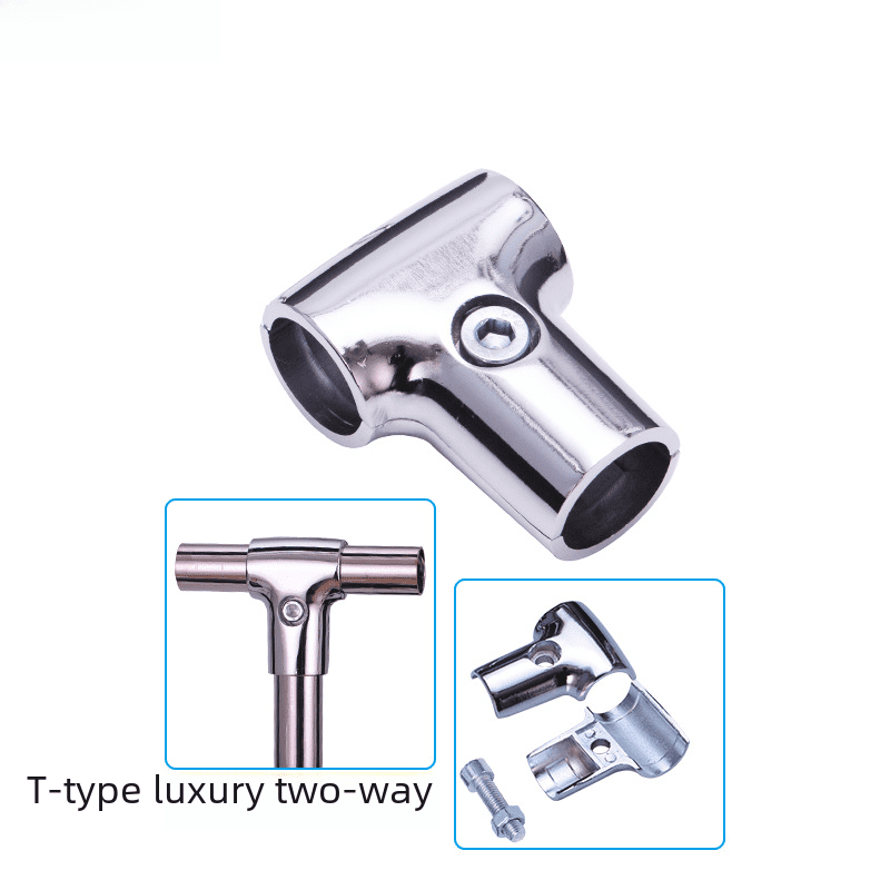 16192532mm stainless steel round pipe connector display rack connector ...