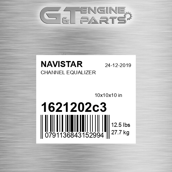 1621202C3 CHANNEL EQUALIZER fits NAVISTAR (New OEM) - Walmart.com