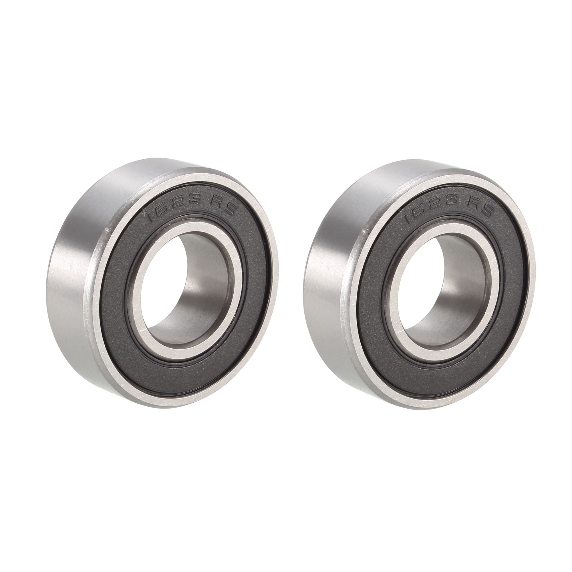 1623-2RS Ball Bearing 5/8"x1-3/8"x7/16" Sealed Chrome Bearings 2pcs ...