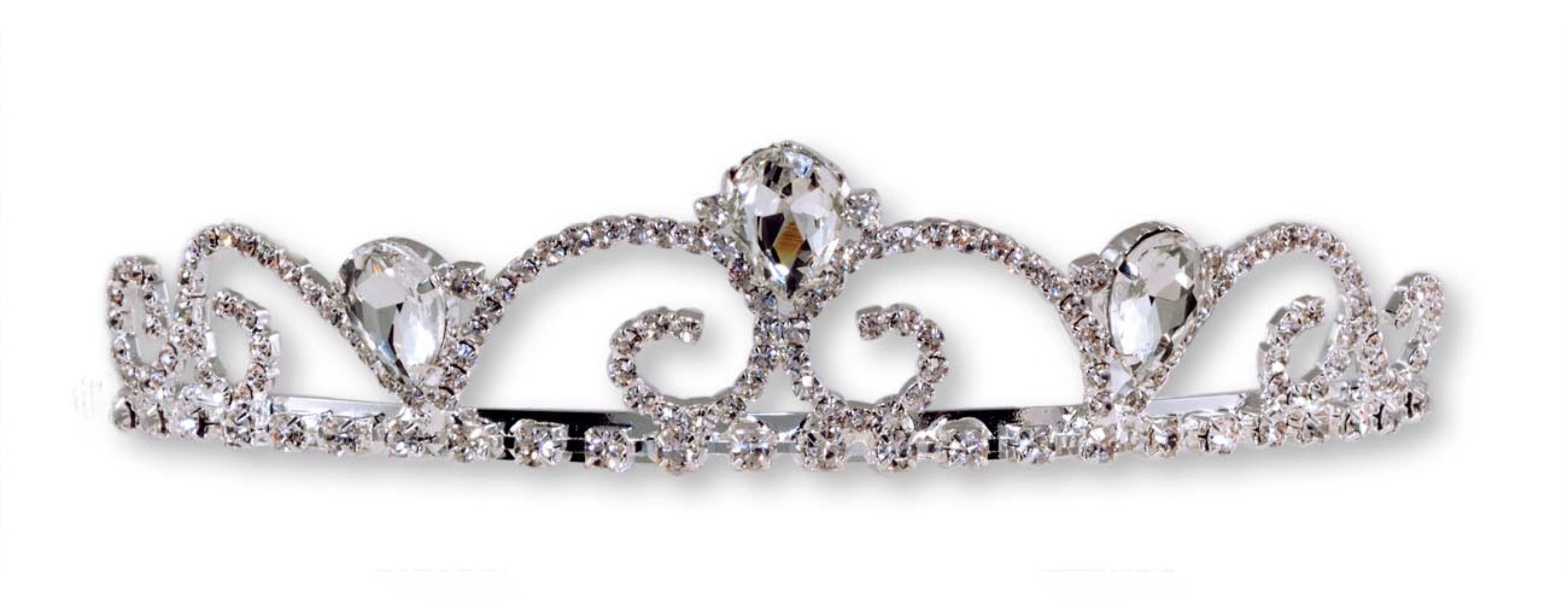 #16237 - Dainty Waves Tiara with Combs - Walmart.com