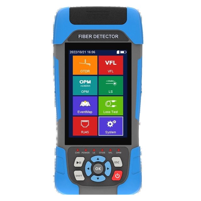 1625nm Active Fiber Test OTDR Reflectometer Fibre Detector 80km Optic ...