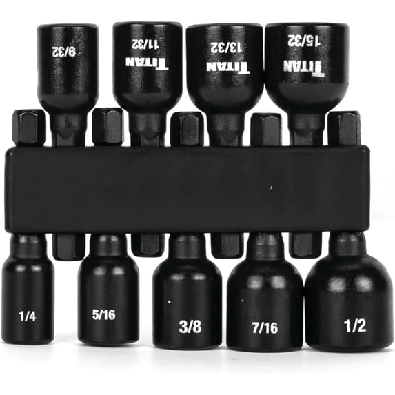 16298 9- SAE Nut Driver Set, Nut Setter Set - Walmart.com
