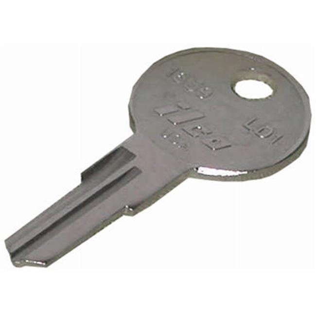 1639 Larson DR Key, Nickel Plated Brass, Pack of 10 - Walmart.com