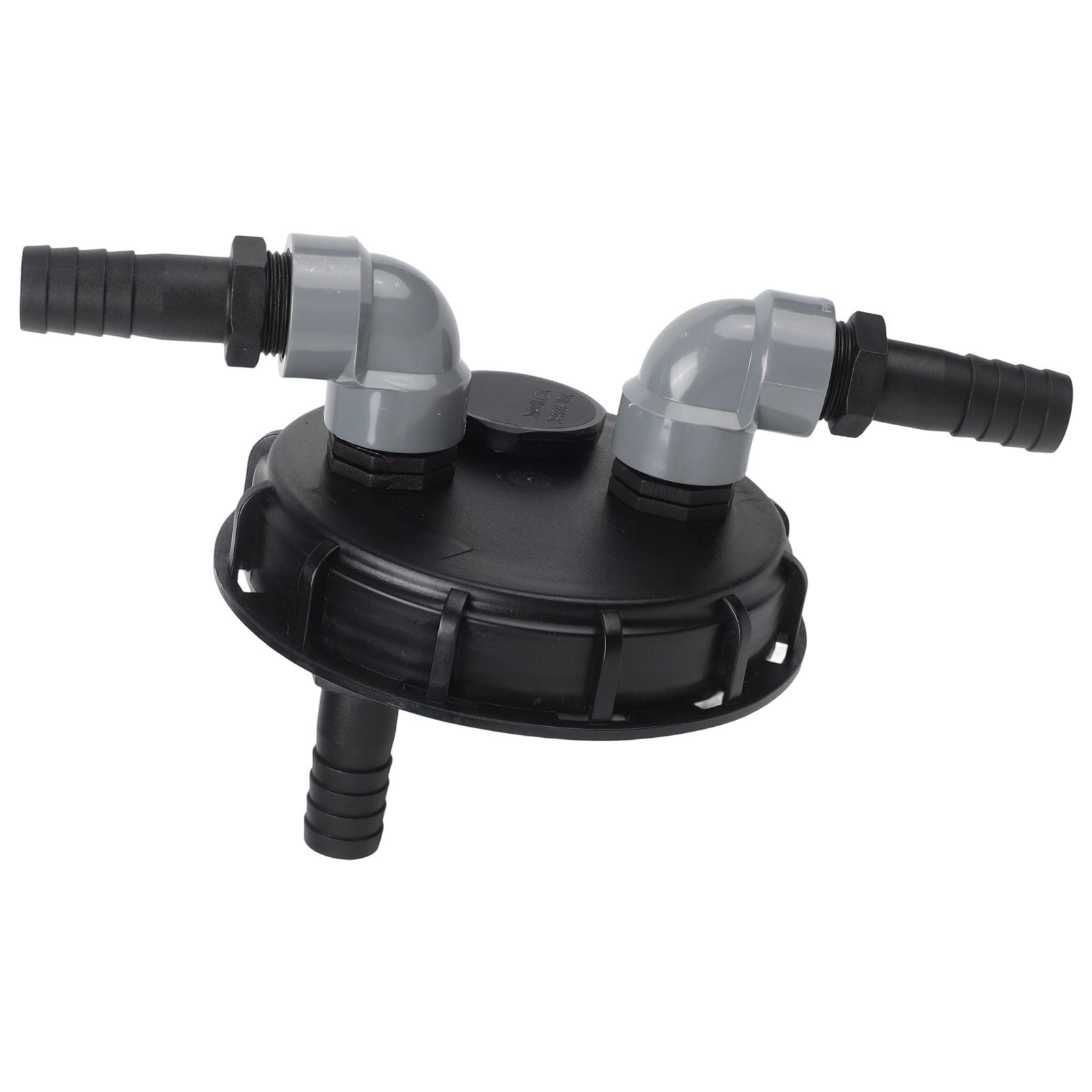 163mm IBC Tank Cap with 2x 25mm Quick Connectors for Plastic Water ...