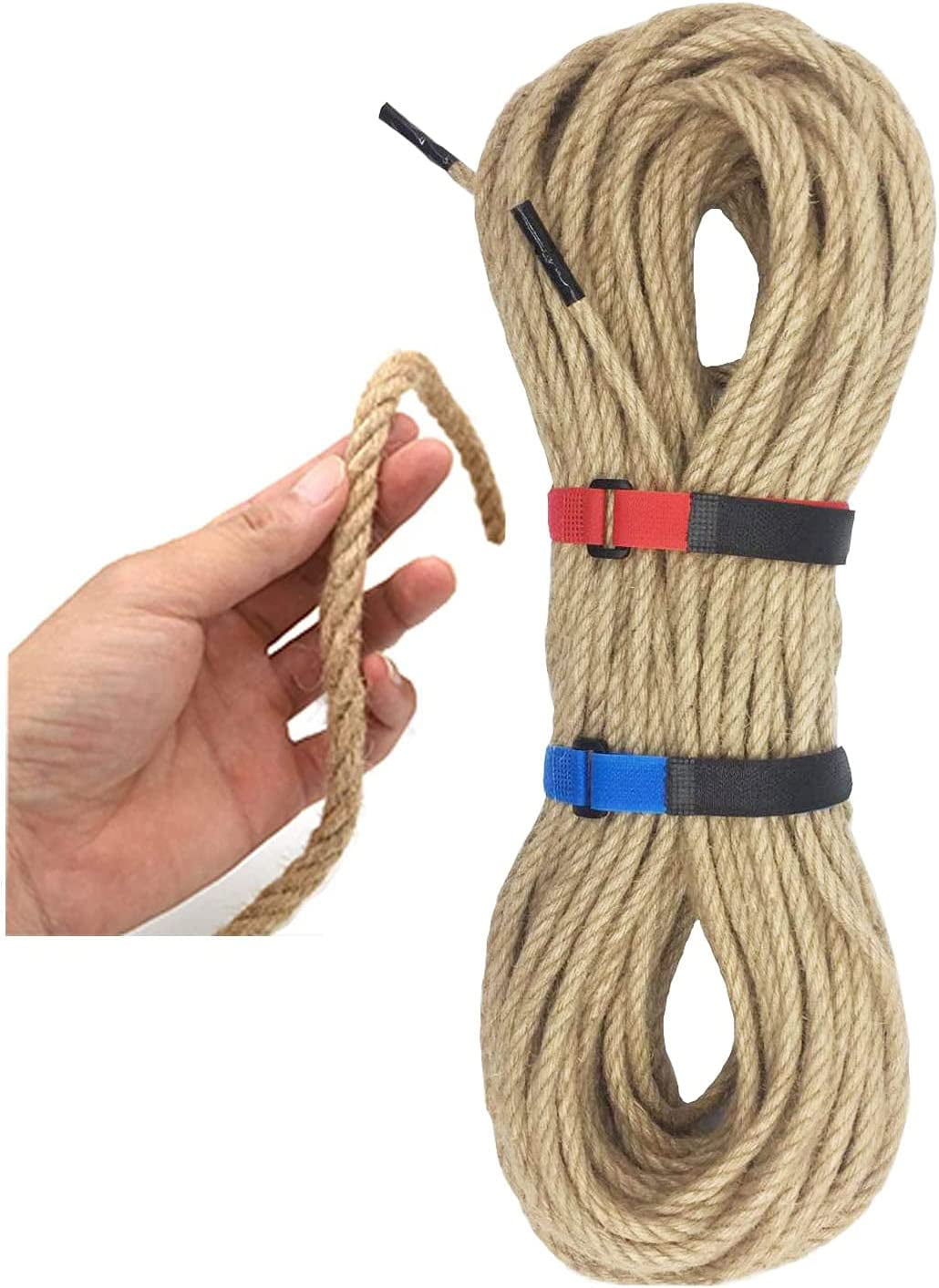 164 Feet 8mm Jute Twine, Heavy Duty Jute Rope, Natural Hemp Rope for ...