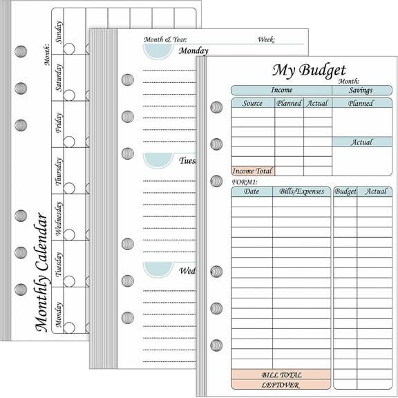 Shop Refillable Planner Covers and Inserts for 6-Ring Binders