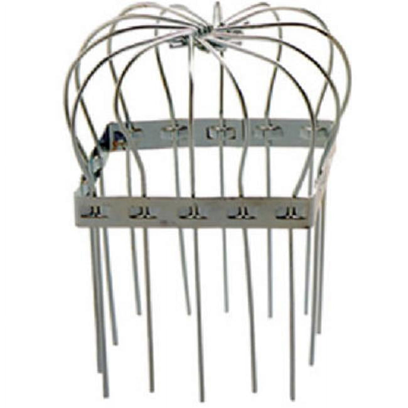1640 Gutter Downspout Strainer Basket, Square, Galvanized, 3-In ...