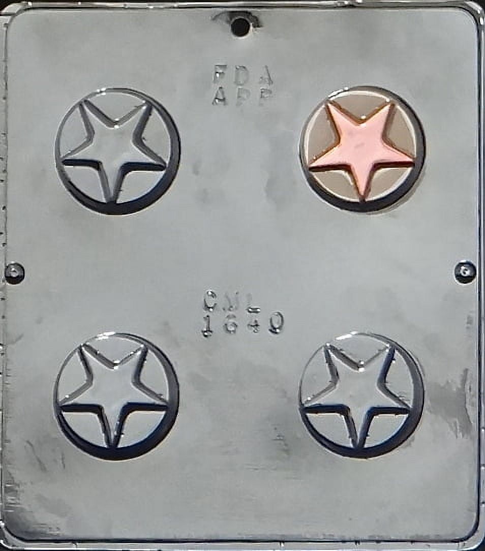 1640 Star Oreo Cookie Chocolate Candy Mold - Walmart.com