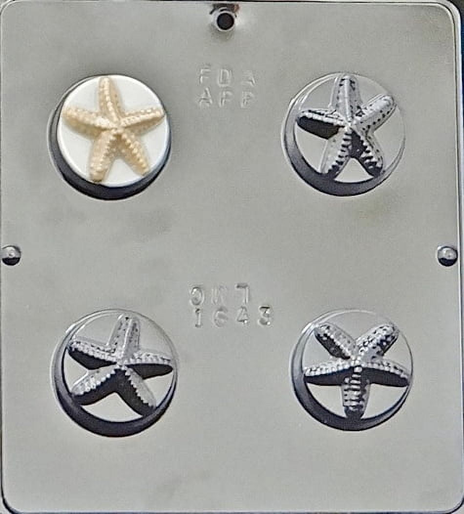 1643 Starfish Oreo Cookie Chocolate Candy Mold - Walmart.com