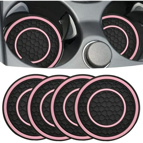 1648 Car Cup Coaster Universal Automotive Waterproof Non-Slip Cup ...