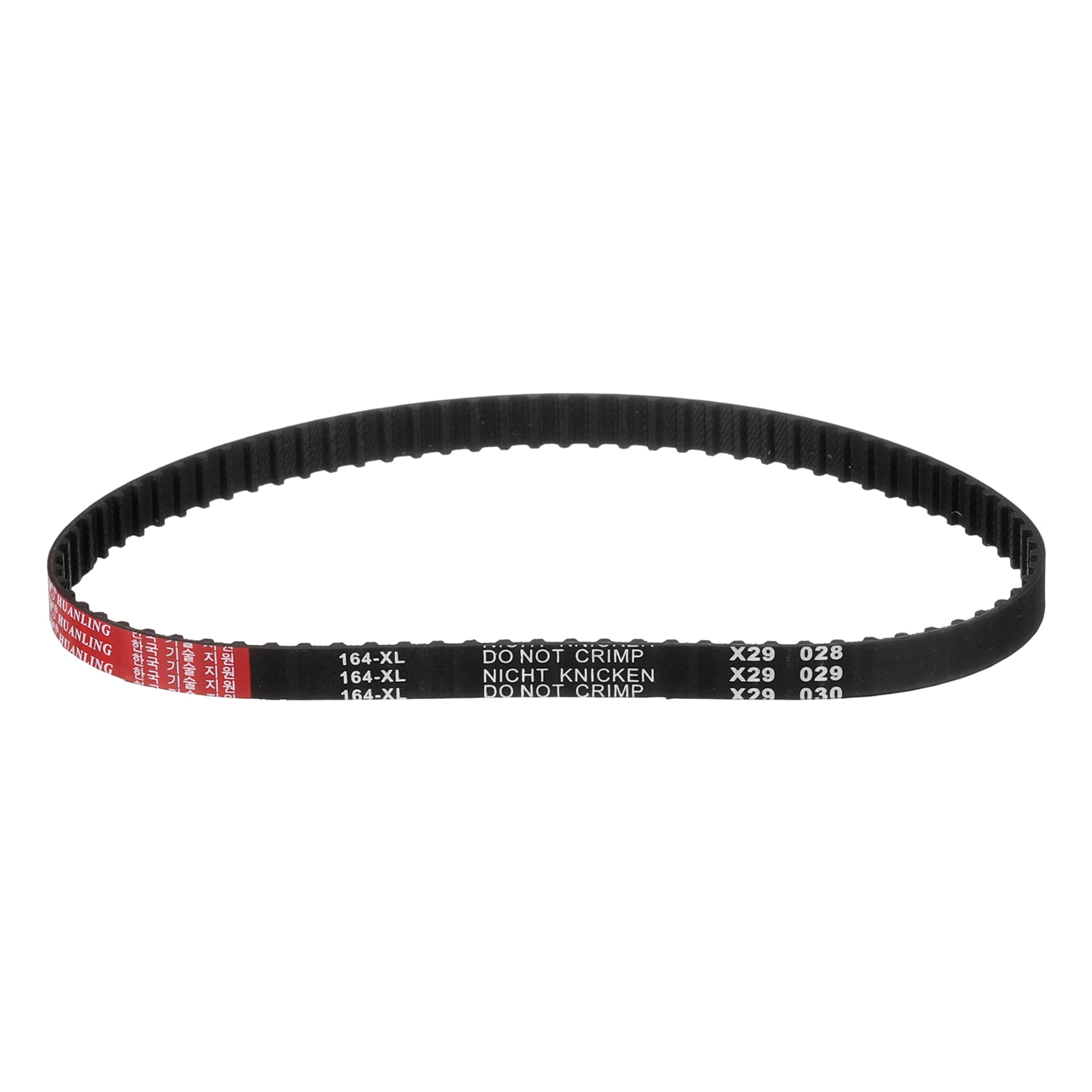 164XL Timing Belt 82 Teeth Black Cogged Rubber Geared Belt, 3D Printer ...