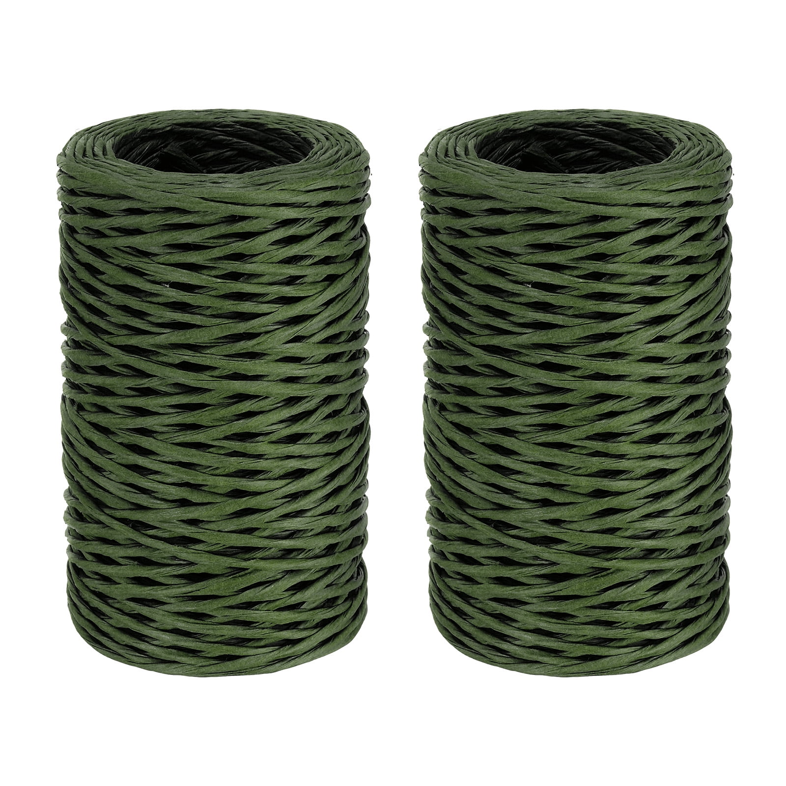 164ft Floral Bind Wire Wrap Twine 2 Rolls 2mm Florist Wire Iron Wire ...
